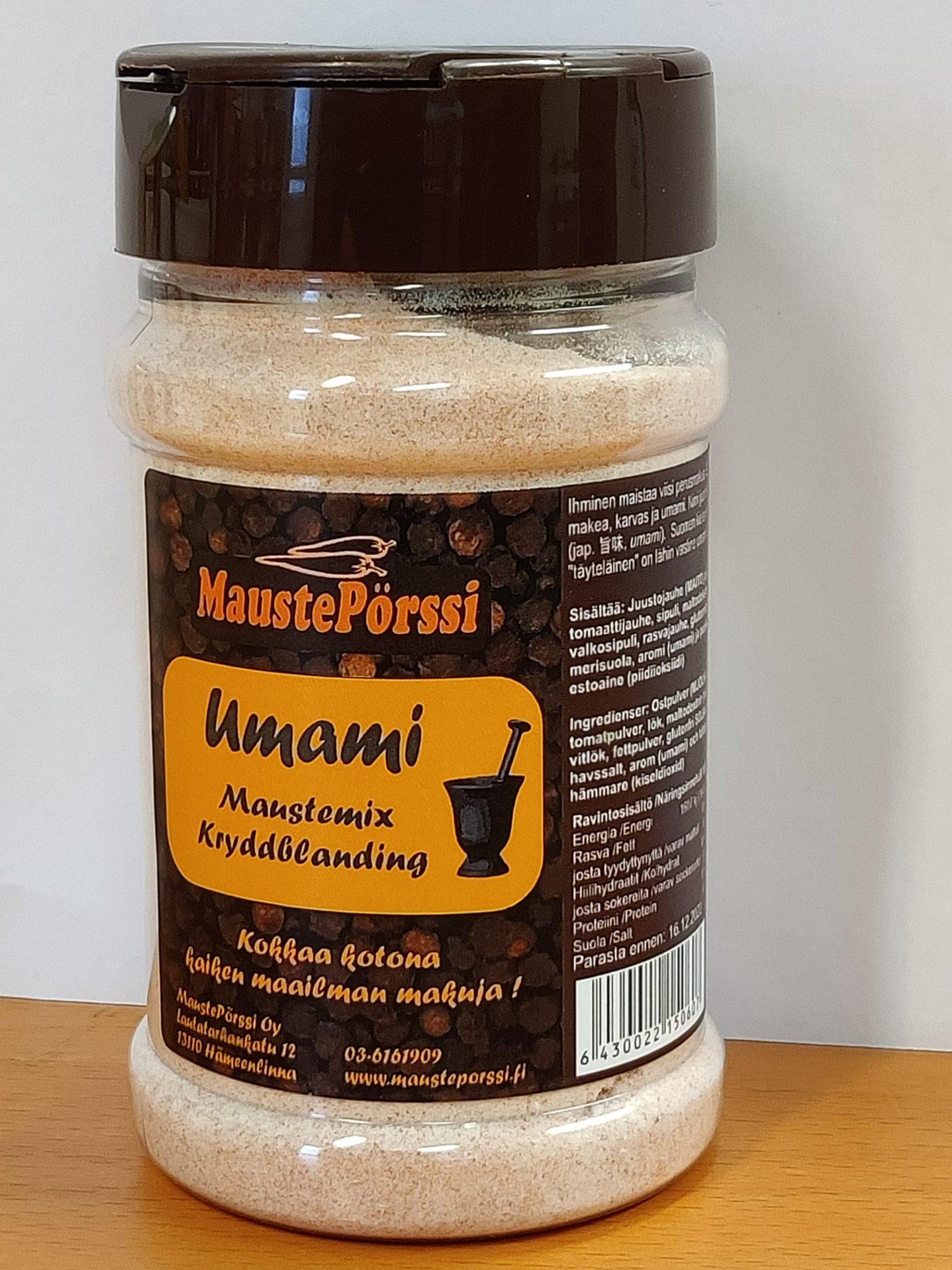 Umami Maustemix Purkki 160g - Maustekauppa.net